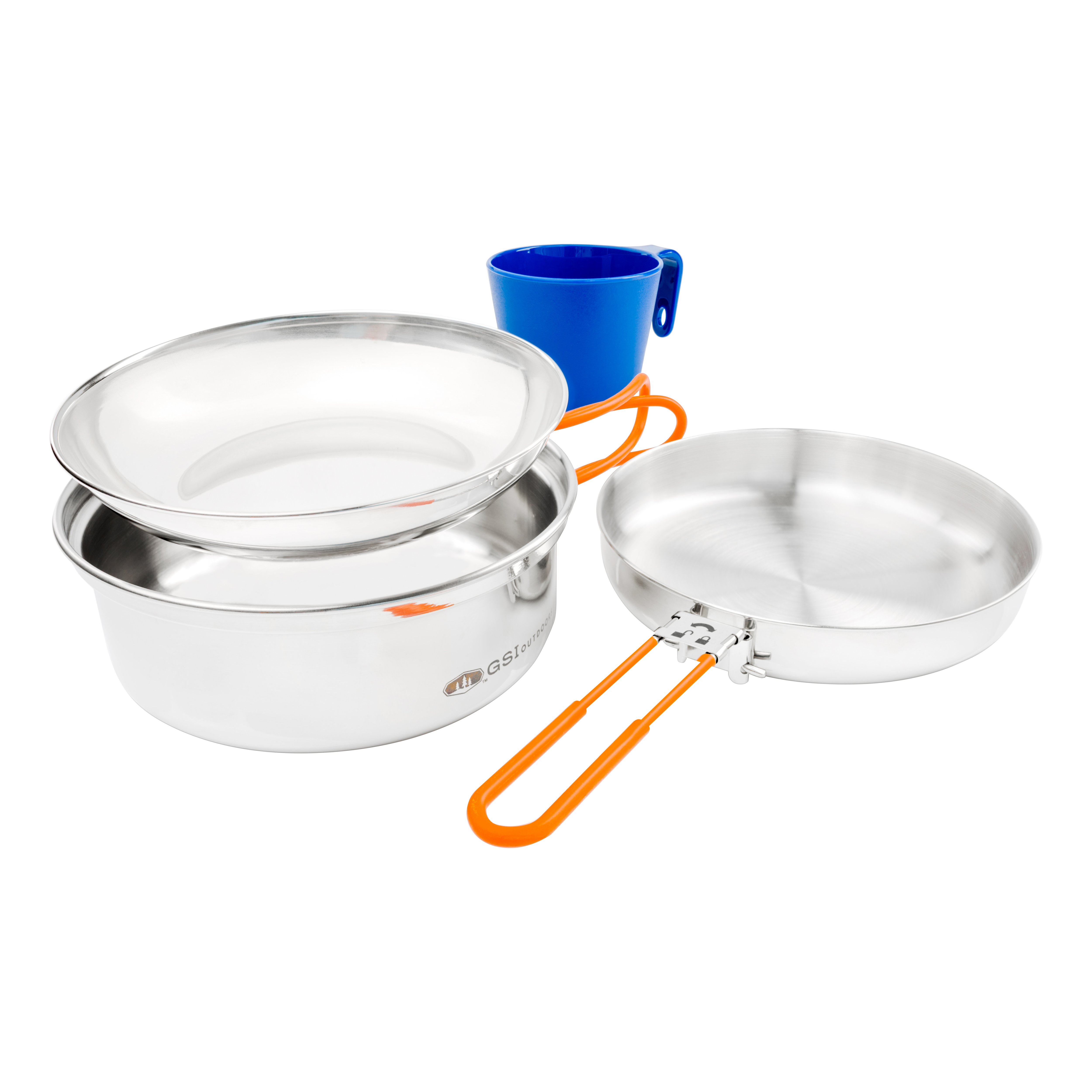 GSI Outdoors Glacier Stainless 1-Person Mess Kit | Bass Pro Shops